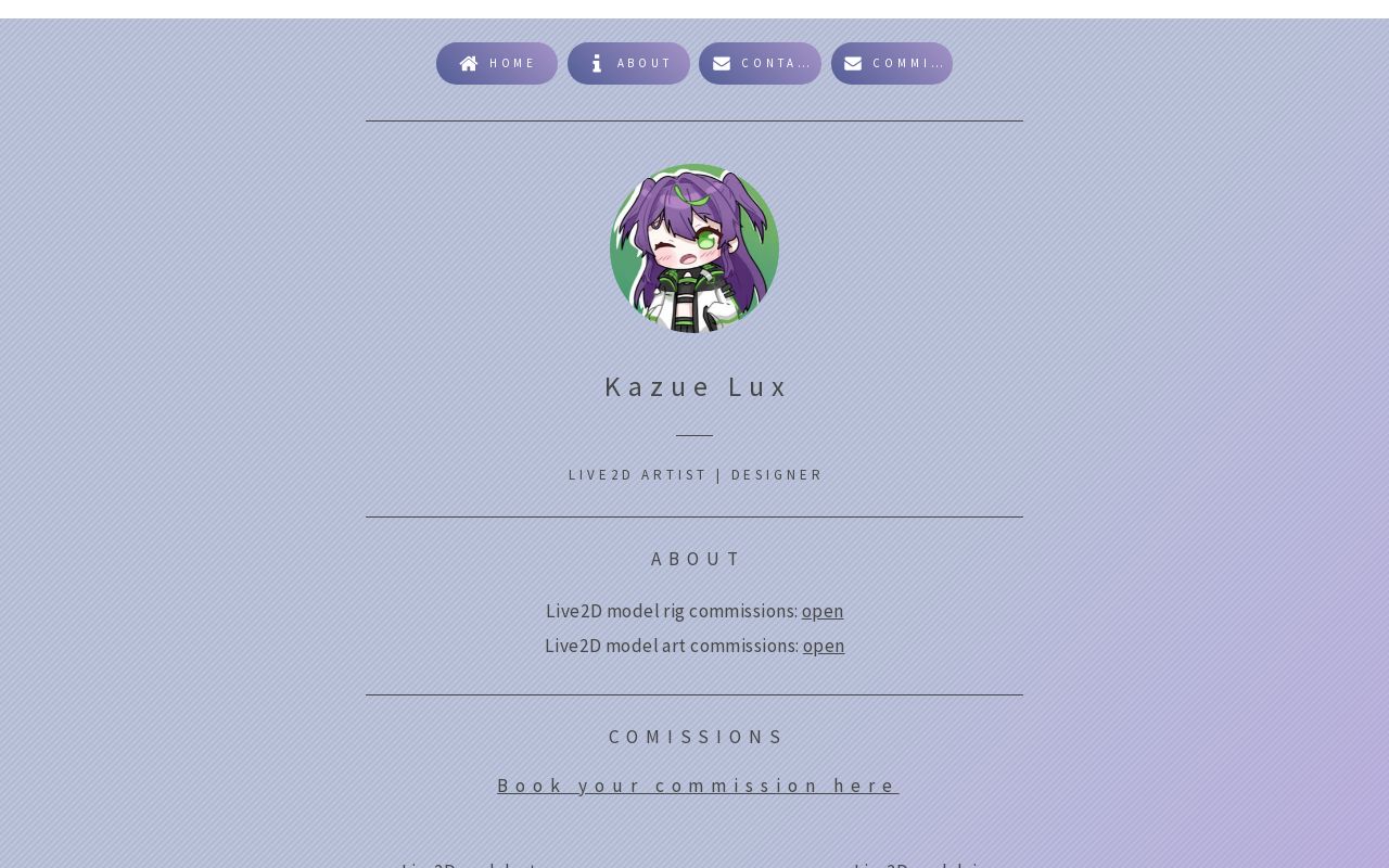 Kazue Lux's page